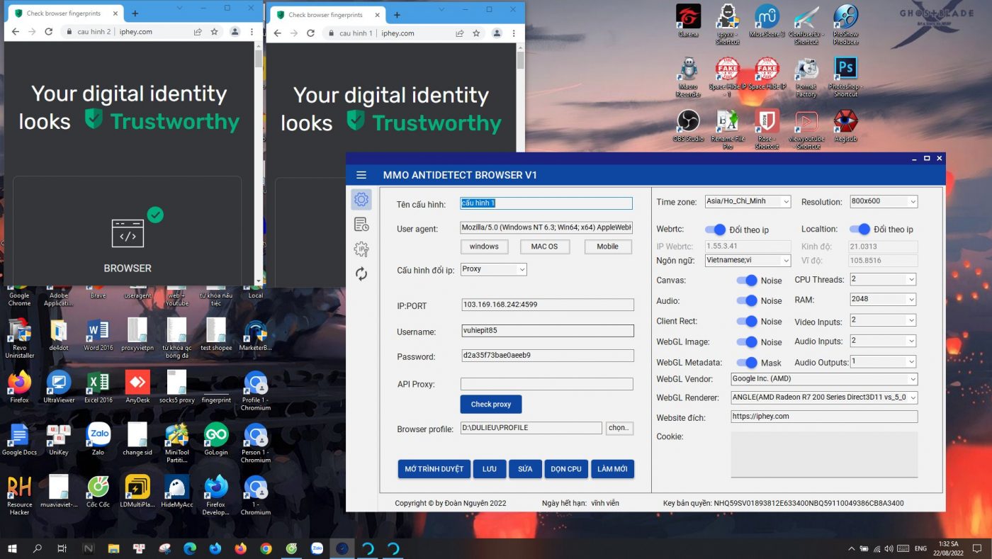 Giới thiệu và hướng dẫn cài đặt phần mềm MMO ANTIDETECT BROWSER ...