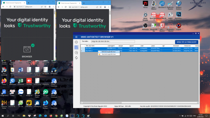 Giới thiệu và hướng dẫn cài đặt phần mềm MMO ANTIDETECT BROWSER - MultiBrowser - MMO Tool Software ️
